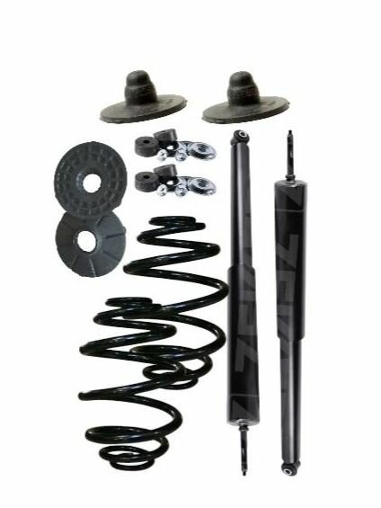 Задняя подвеска пружины и амортизаторы на Daewoo Nexia / Chevrolet Lanos / Zaz Chance лифт +30мм