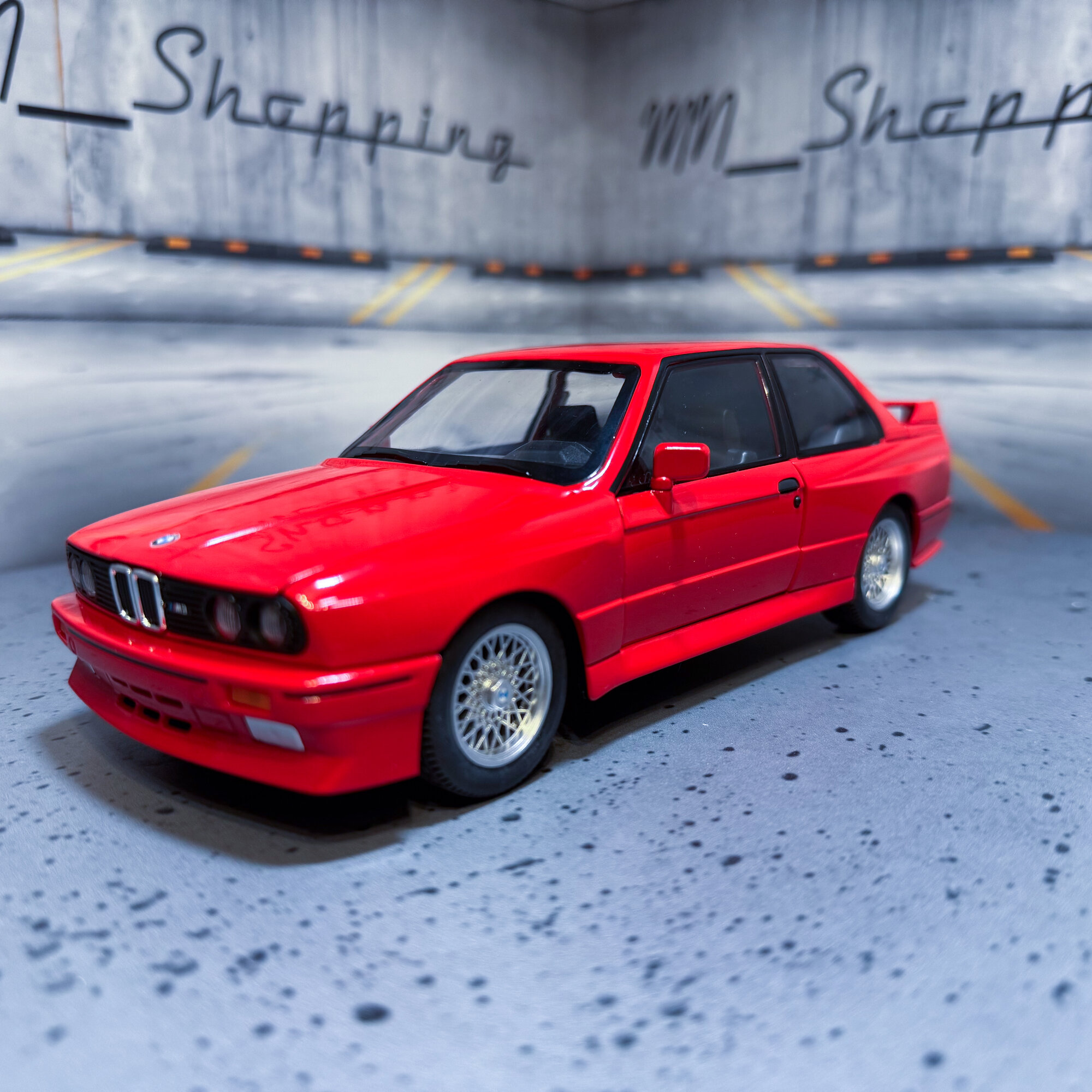 Металлическая модель BMW E30 M БМВ E30