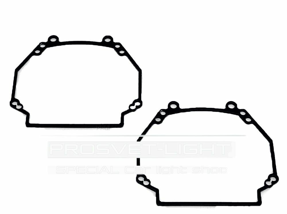 Переходные рамки для линз Mazda 5 2010-2015 под линзы Hella 3r/5r, Би-Лед