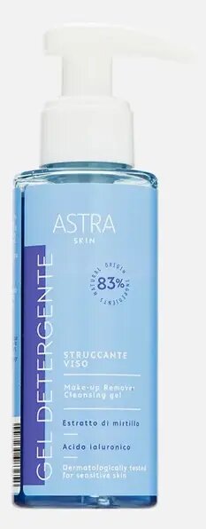 Astra Make-Up - Средство для снятия макияжа Gel detergente