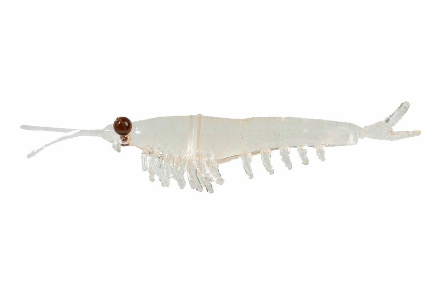 NIKKO Приманка Okiami Shrimp #Clear Brown, L 58 мм