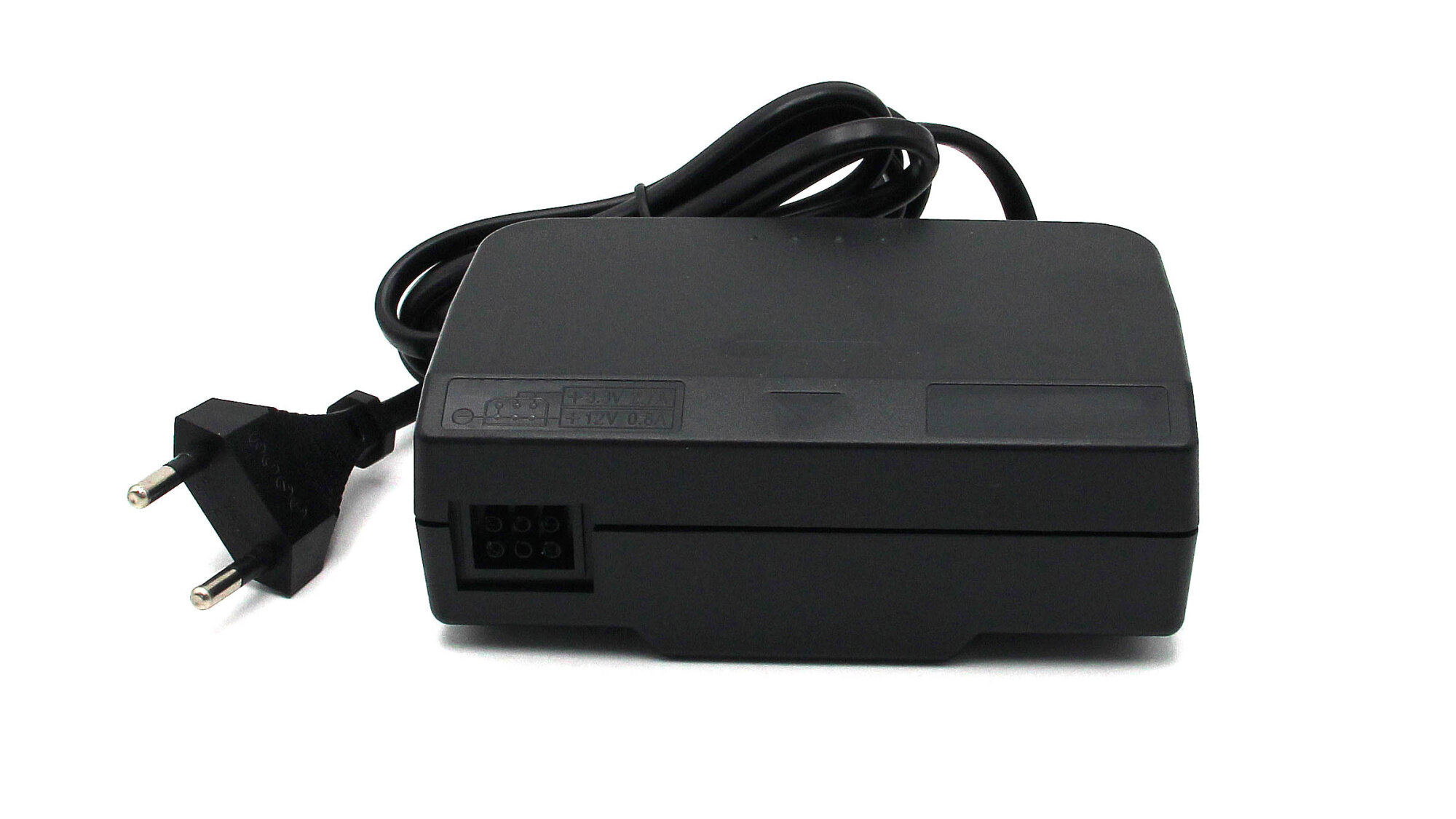 Блок питания Nintendo, для Nintendo 64, черный, пластик, 1 шт