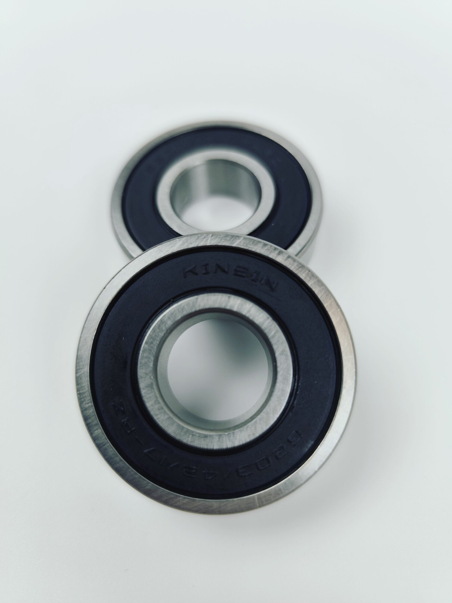 Подшипник колеса 6203/42-2RS нестандартный подшипник. Размер 17х42х12 радиальный шарикоподшипник для мотоциклов и электромобилей (2 шт)