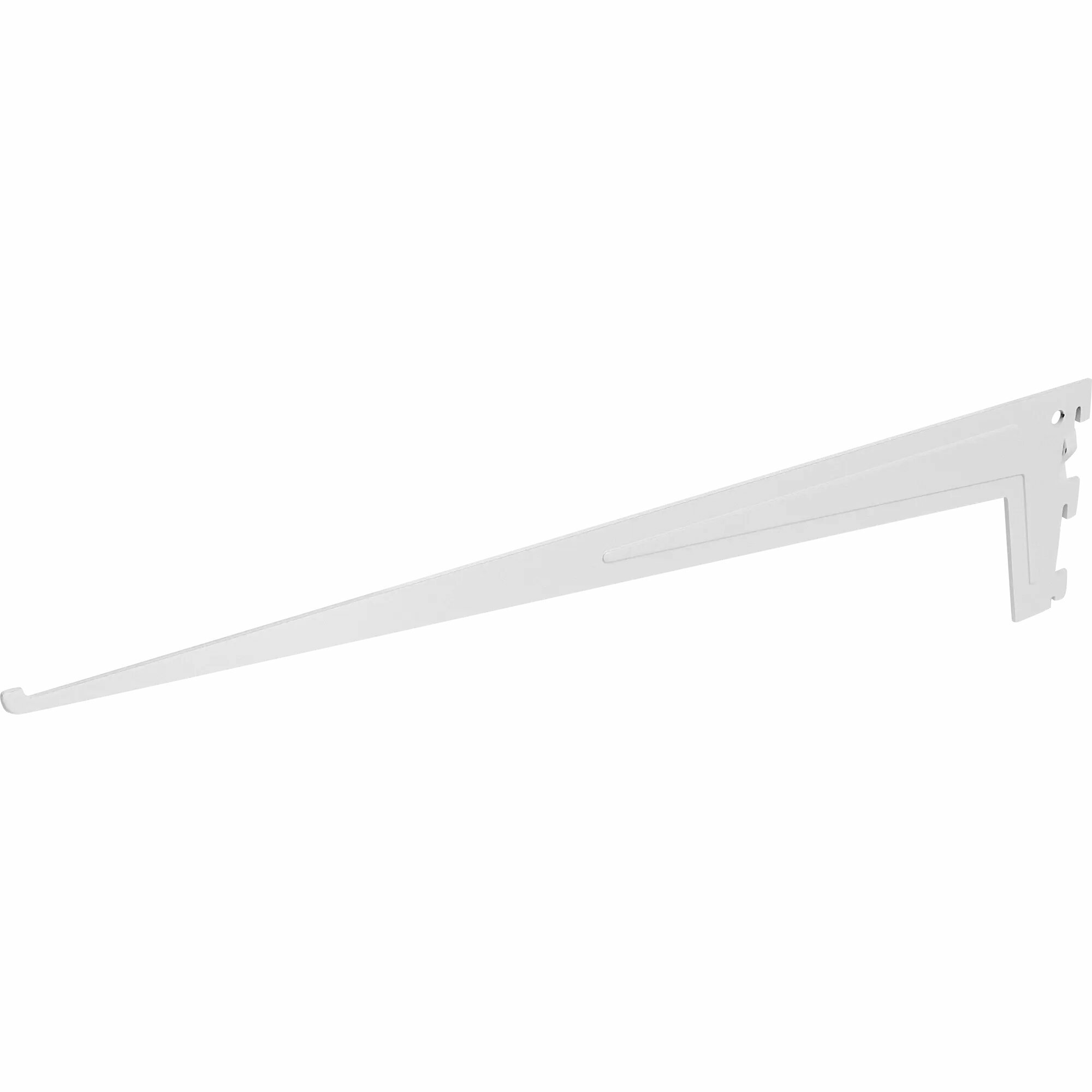 Spaceo кронштейн для полок 50 см до 25 кг белый цвет настенный крепеж для интерьеров