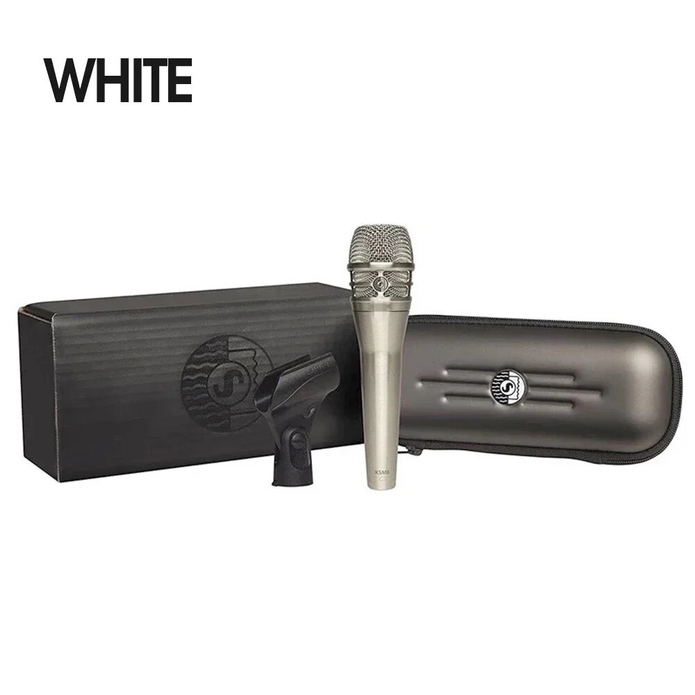 Профессиональный микрофон TRAVOR KSM8 White