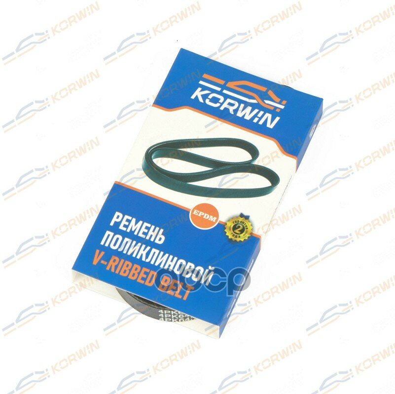 Ремень приводной (EPDM) 4PK643 CHEVROLET CRUZE 09-/OPEL INSIGNIA A 08-17 KORWIN арт. KWMH0030