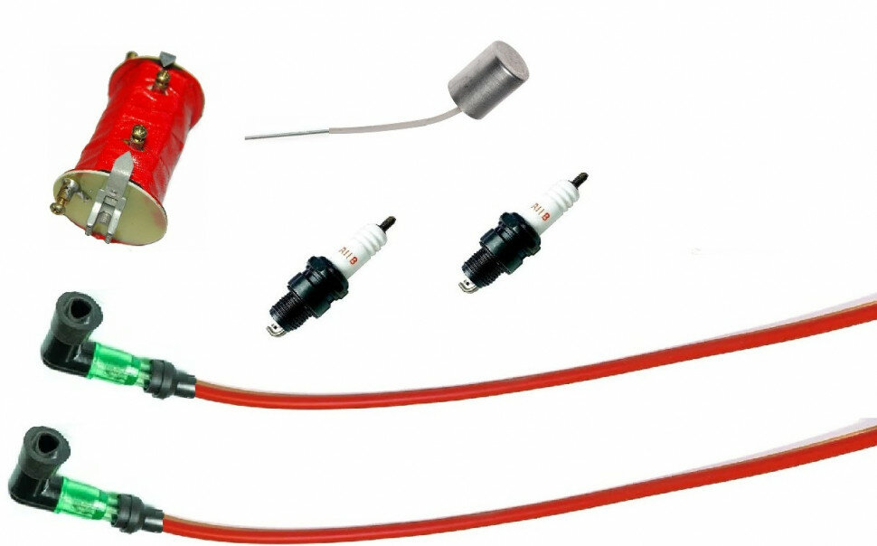 Катушка зажигания Урал, Днепр 12В, в сборе