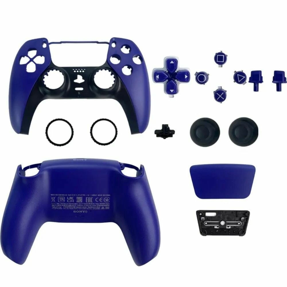 Корпус для геймпада джойстика контроллера Dualsense Sony Playstation 5 PS5 Galactic Purple Фиолетовый