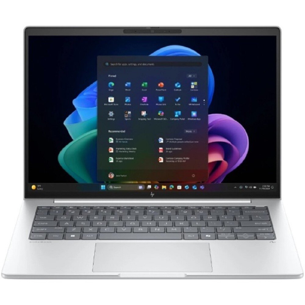 Ноутбук HP EliteBook 8 G1i C15A5ET Silver 14" WUXGA Ultra 7 255U/32Gb DDR5/1Tb SSD/Windows 11 Pro