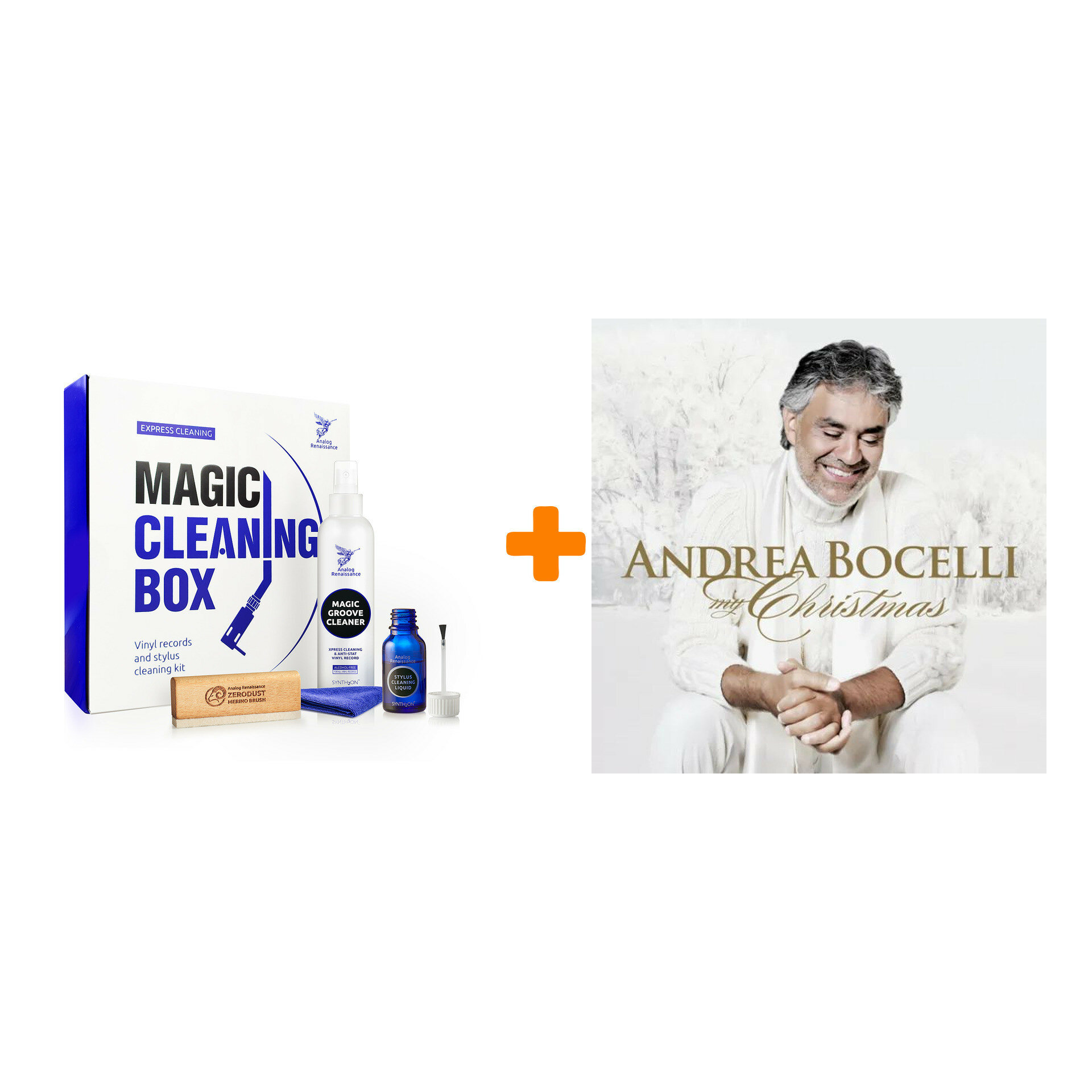 Bocelli Andrea My Christmas 2LP + Набор по уходу за винилом Magic Cleaning Box