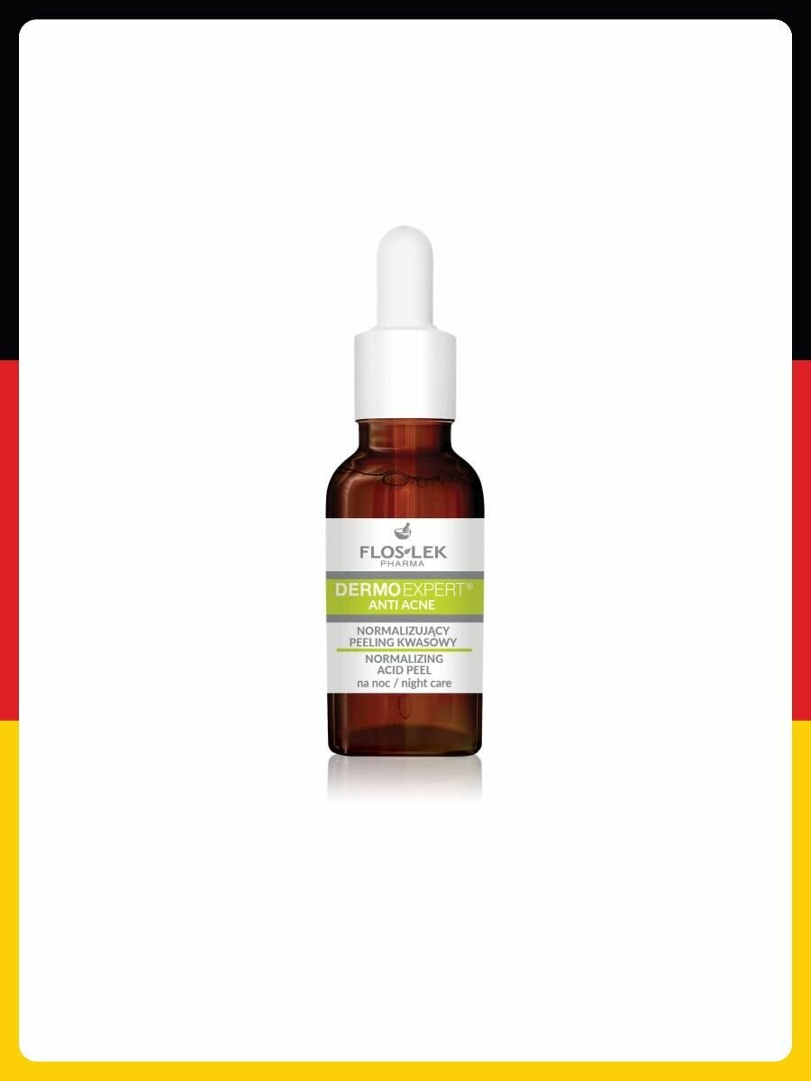 Сыворотка для ухода за кожей Floslek Pharma DermoExpert Acid Peel night care, 30 мл