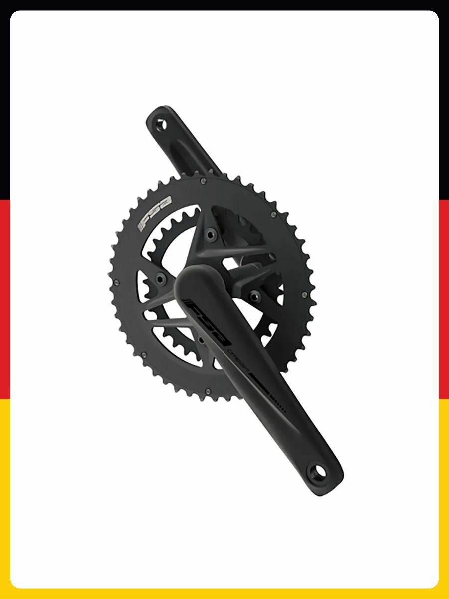 Шатуны с цепным кольцом FSA Omega AGX+ 172.5 мм