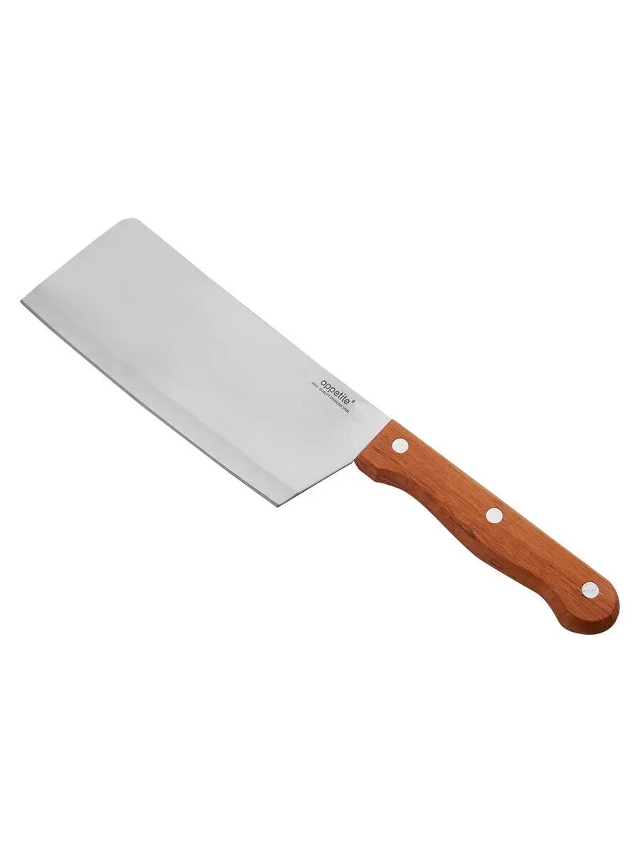Нож тяпка Appetite Кантри из нержавеющей стали, 17 см