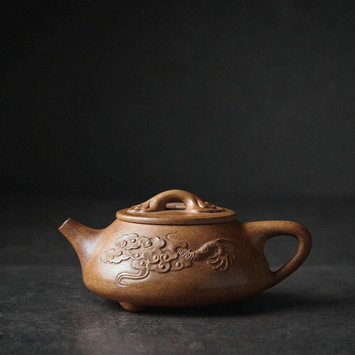 Чайник Золотой Ковш, исинская глина, ручная работа, 285 мл.