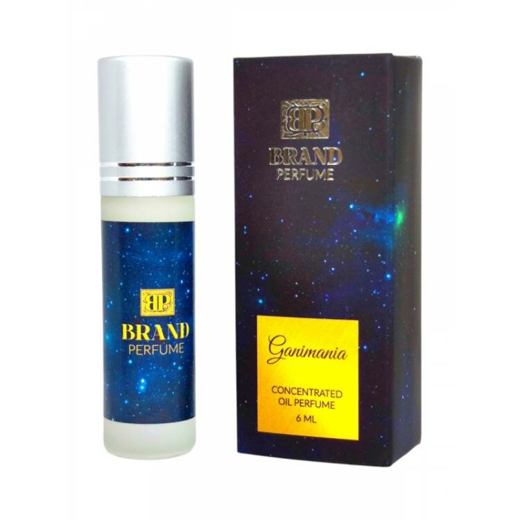 GANIMANIA Concentrated Oil Perfume, Brand Perfume (Концентрированные масляные духи), ролик, 6 мл.