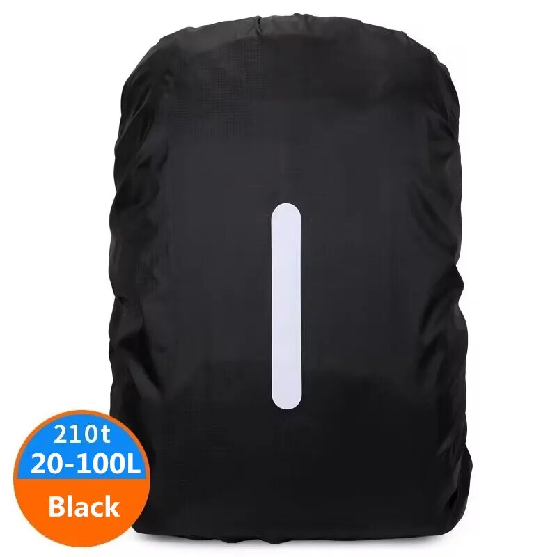 Водонепроницаемый чехол для рюкзака Black 20-100L
