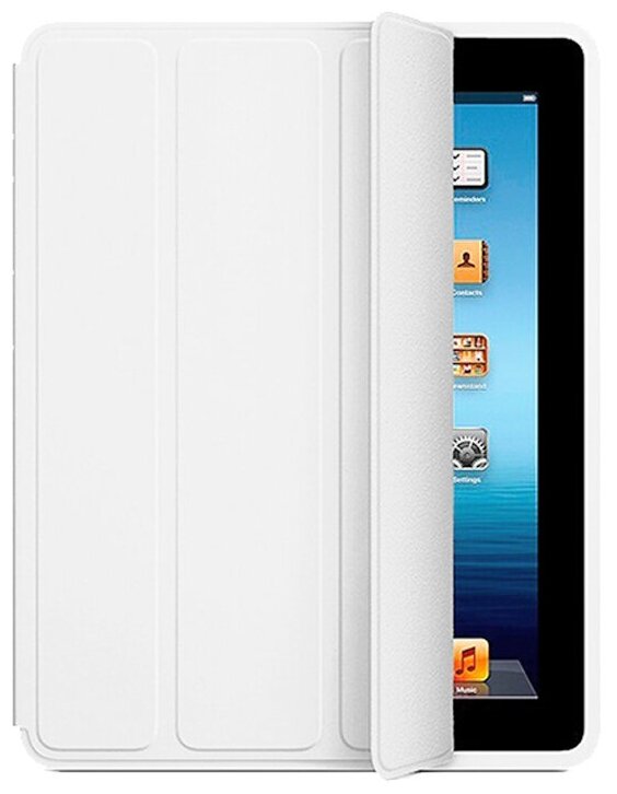 Чехол для iPad Pro 12.9", защитный чехол-книжа на Apple 2020, белый