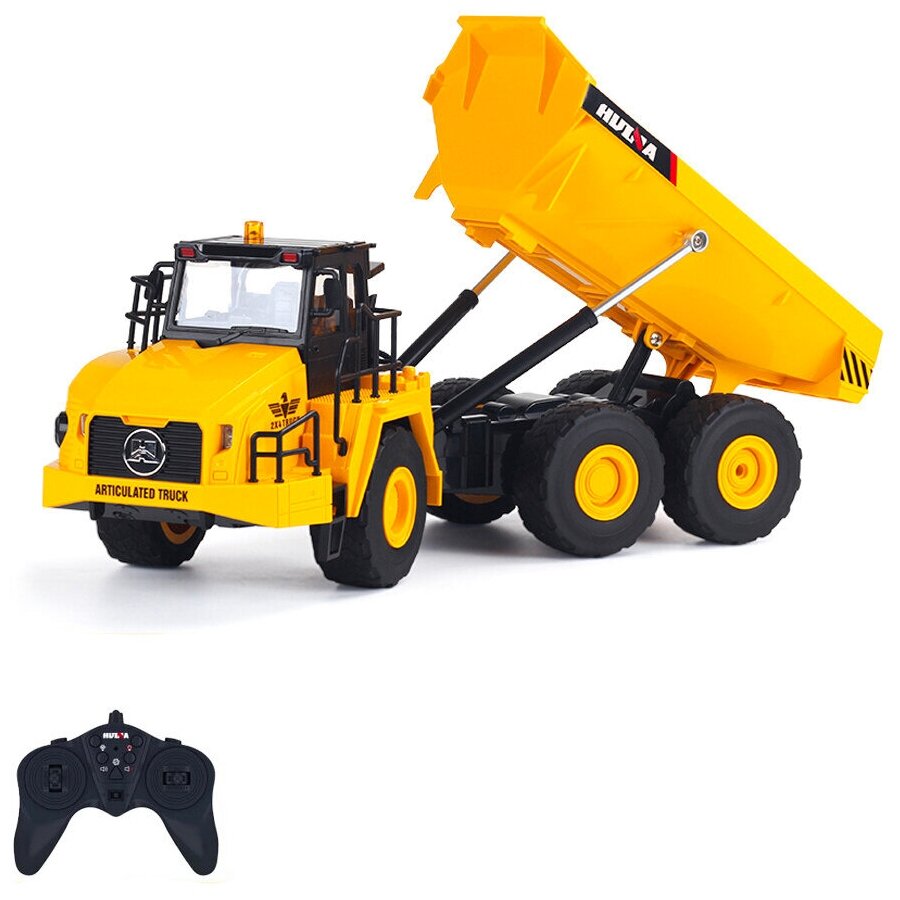 HUI NA Радиоуправляемый карьерный самосвал HUI NA TOYS масштаб 1:16 2.4G - HN1553