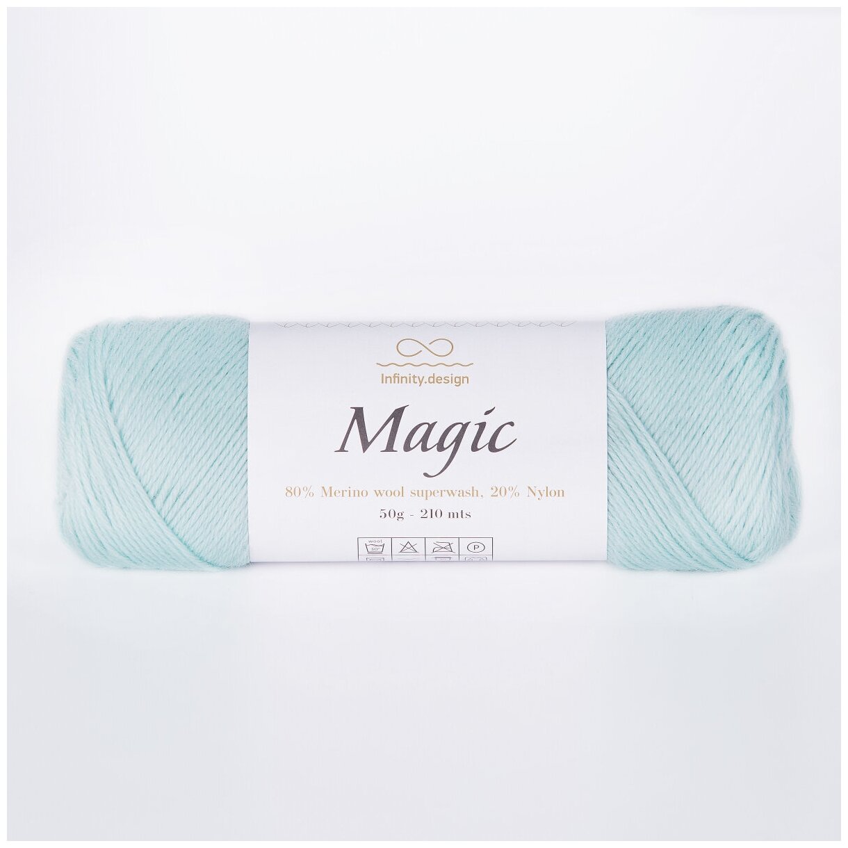 Носочная пряжа Infinity Design Magic (7212 Dust Petrol)