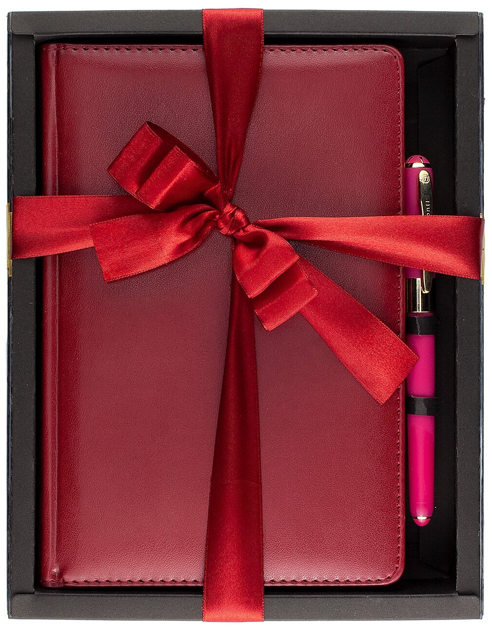 Набор подарочный Bruno Visconti "PARLIAMENT" (ежедневник недатированный, золотой срез, бордовый, А5 и ручка шариковая подарочная), Арт. 3-212/04-2