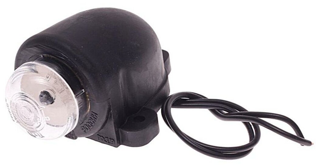 Фонарь габаритный прозрачный 12/24V (без козырька, хрусталик, светодиод) евросвет ГФ 3.19 хр/пр б/к