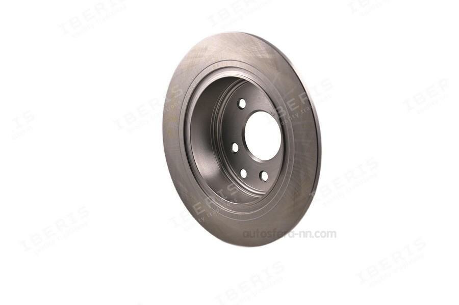 IBERIS IB151057 диск тормозной задний NISSAN JUKE (F15) -14, QASHQAI (J10) -13, TEANA II (J32) -13