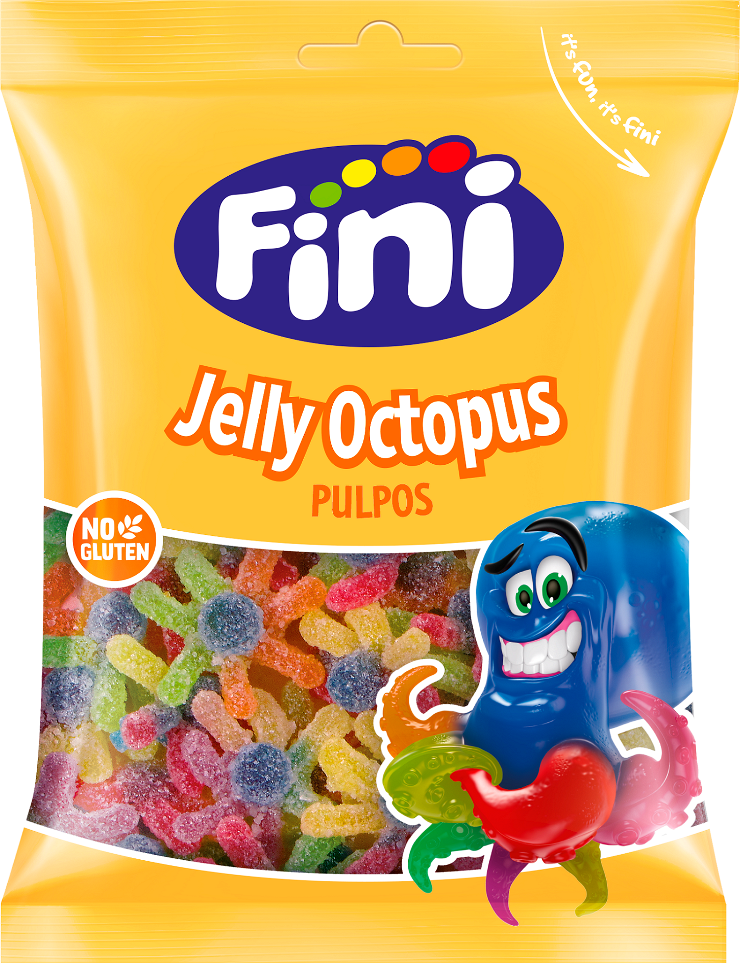 Мармелад FINI "Осьминоги в сахаре", без глютена и искусственных красителей, 90 гр