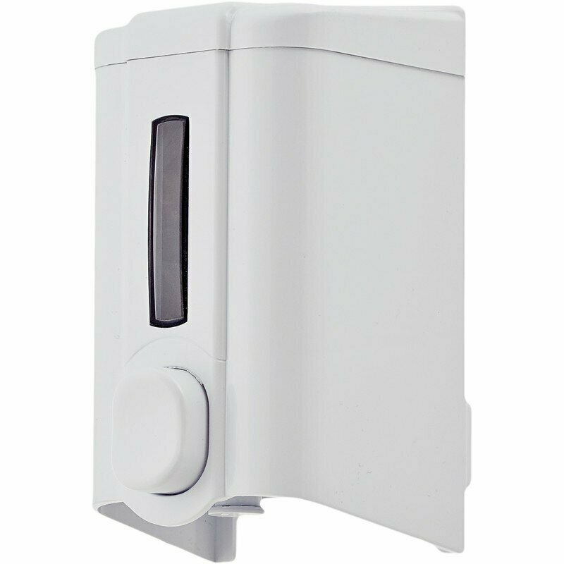 Дозатор для жидкого мыла Luscan Professional 500 мл S2 белый пластик, 493579