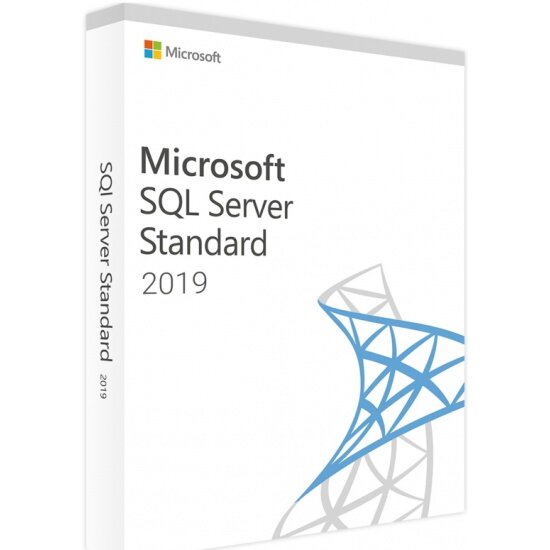 Программное обеспечение Microsoft SQL Server Standard Edition 2019 English DVD 10 Client — фото 1