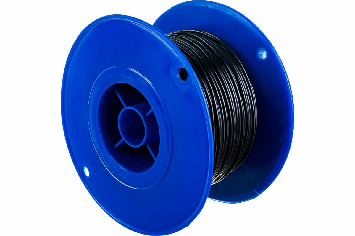 ПГВА Диалуч 0,75 черный провод катушка 100 м бухта кабель 0,75 для монтажа