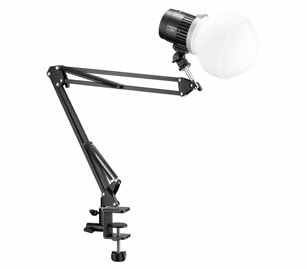 Осветитель Godox Litemons LC30D-K1, светодиодный, 33 Вт, 5600К, комплект, питание от аккумулятора