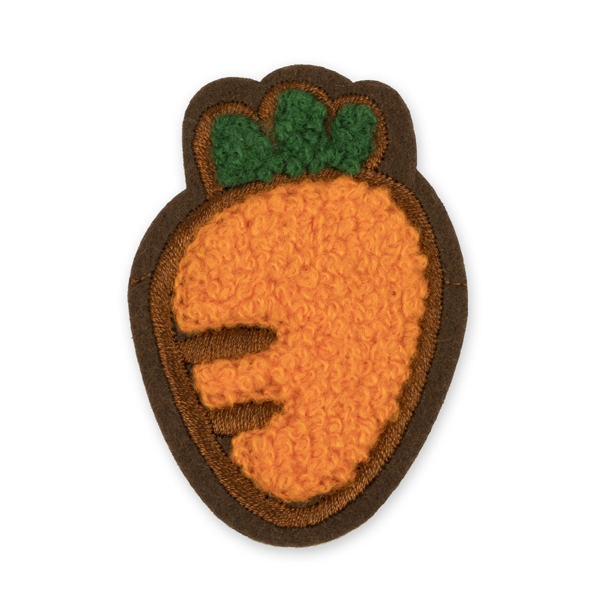 Gamma термоаппликация L №30/5 L070 морковка 6х4.1 см для ткани хлопок синтетика