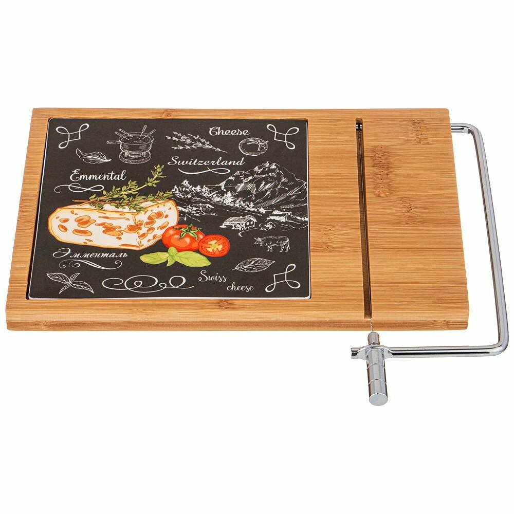 Сырорезка 263-1182 lefard секретные ингредиенты 27,5*23*3 см черная