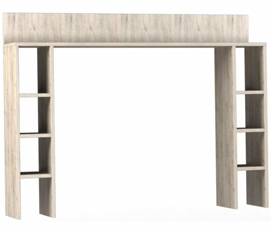 Надстройка для ТВ-тумбы Woodville Дрим СТВ-02 дуб кантри