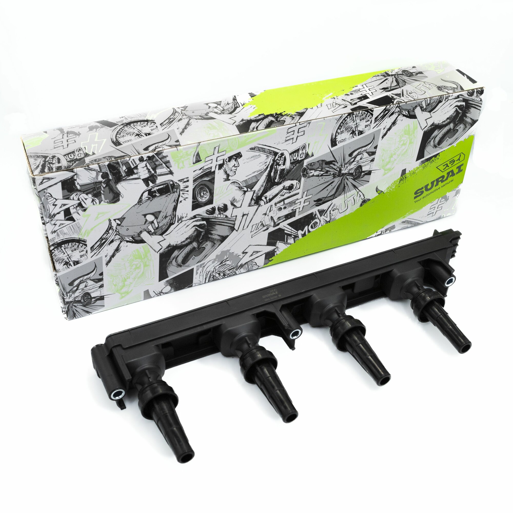 Катушка зажигания SURAI для Citroen C4 C5 II C5 III C8, Peugeot 307 407 807 (SRS 70751)
