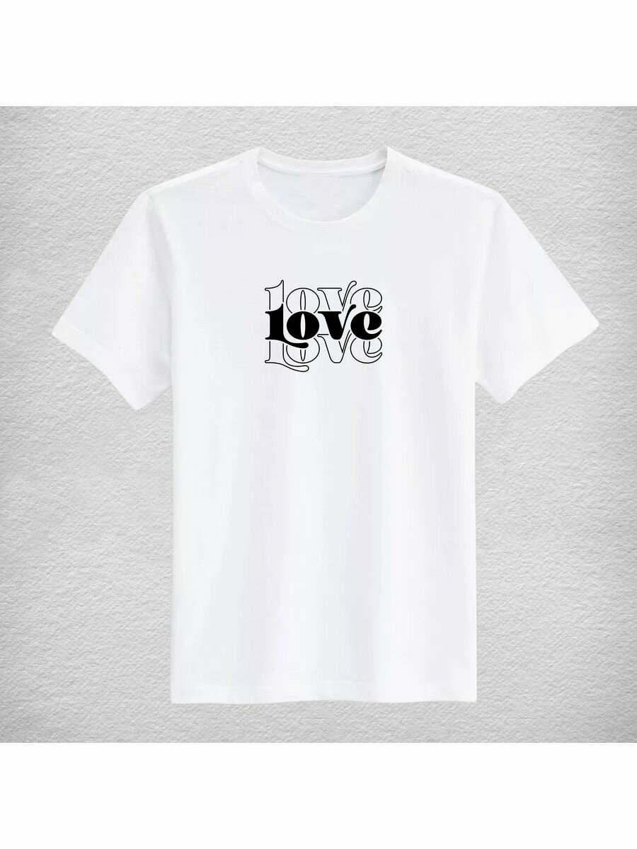 Футболка любовь love