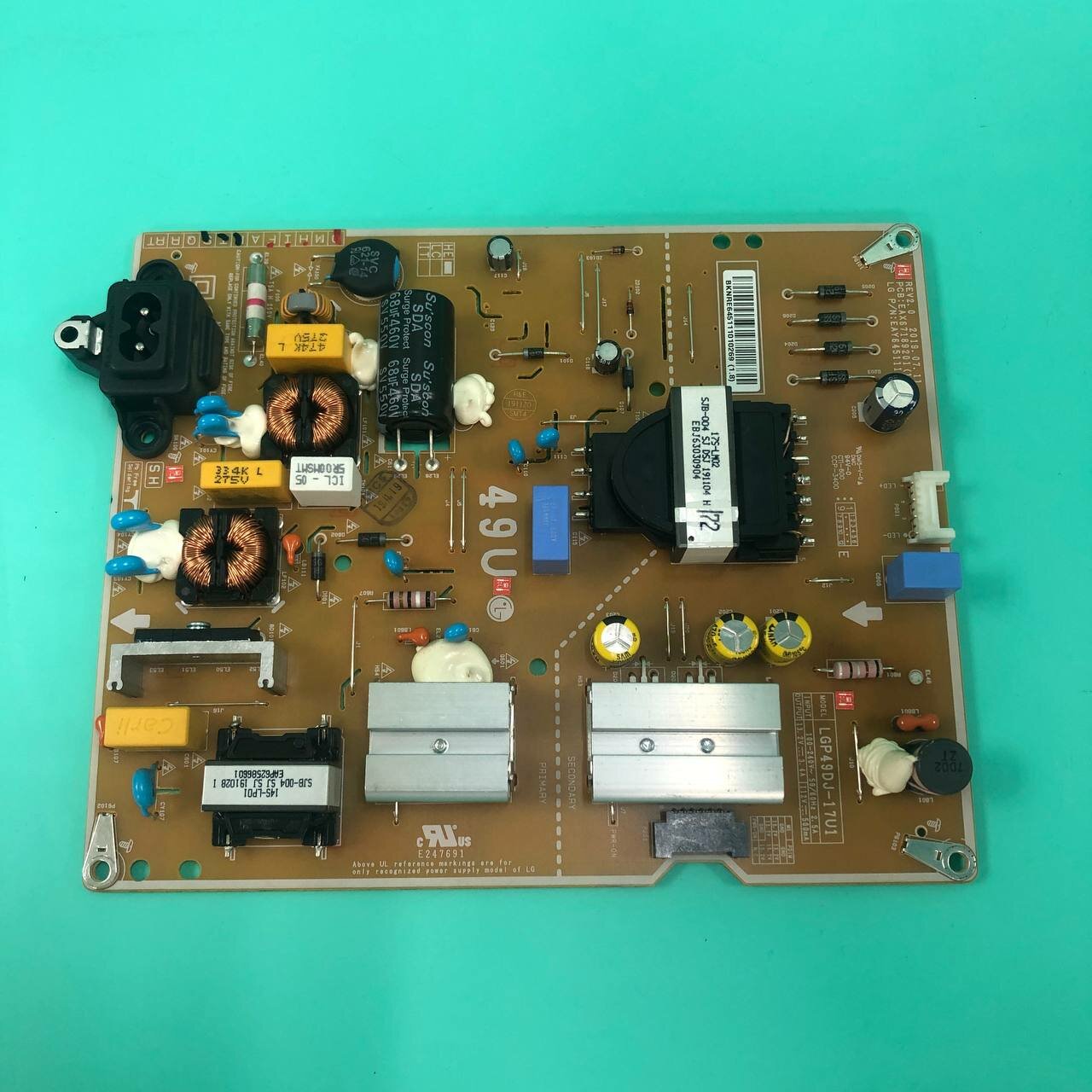 Блок питания LGP49DJ-17U1 EAX67189201 EAY64511101