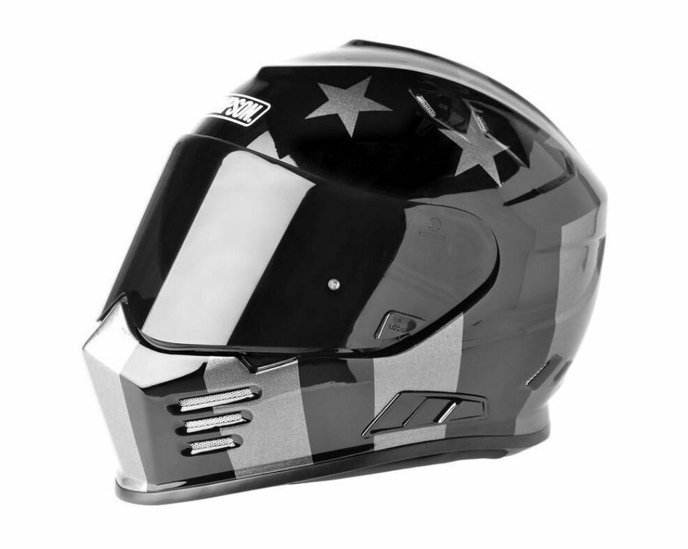 Мотошлем SIMPSON VENOM STINGRAE BLACK XXL