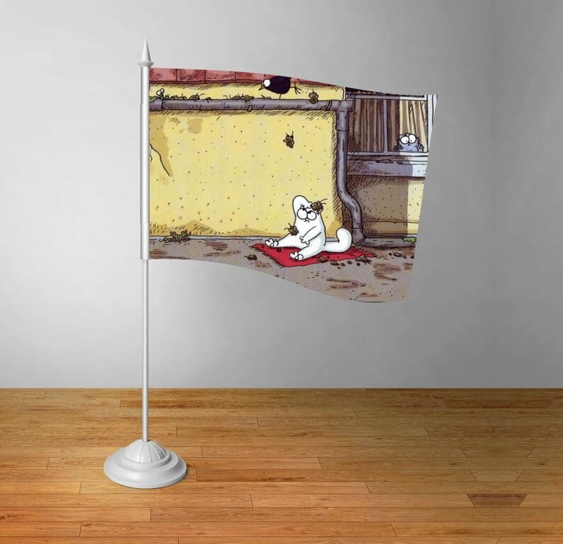 Флажок GOODbrelok Simon s Cat, Кот Саймона №3