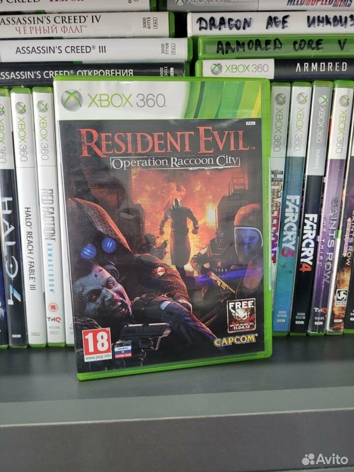 Resident Evil Operation Raccoon City XBOX 360 (рус. суб.)