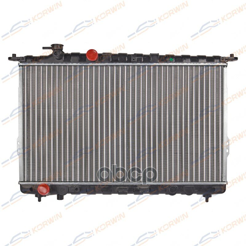 Радиатор охлаждения Hyundai Sonata 2.0-2.7 (98-11) MT Tagaz сборный KORWIN арт. KWKB2016