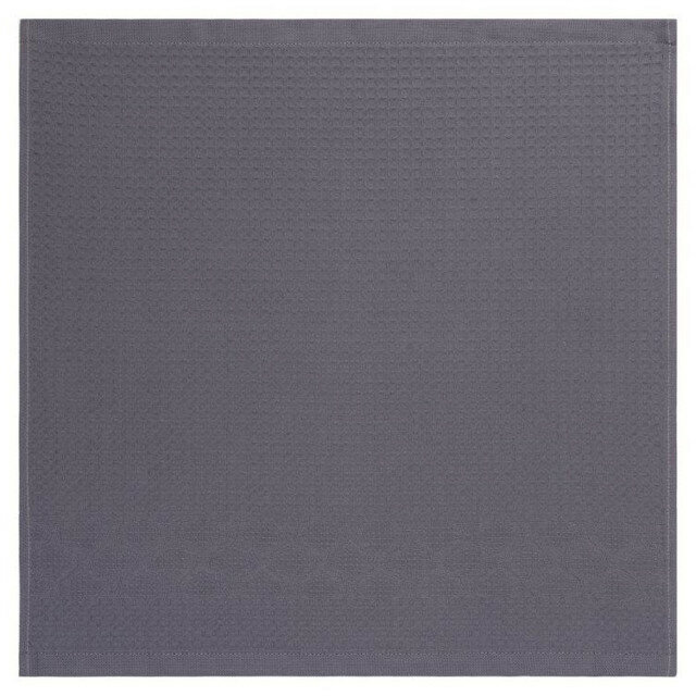 CLEANELLY Линкс вафельное кухонное полотенце 50х50 см серое арт. ПЦ-359-5232,18-5210