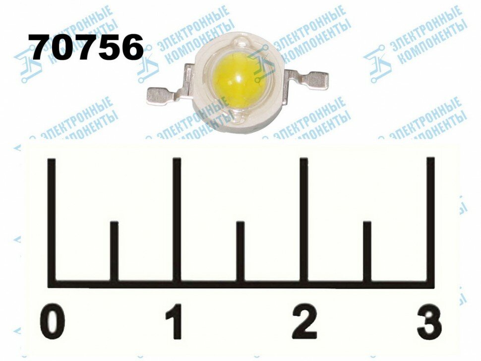 Светодиод LED 5W белый холодный LXHL-W5E 6000K (995)