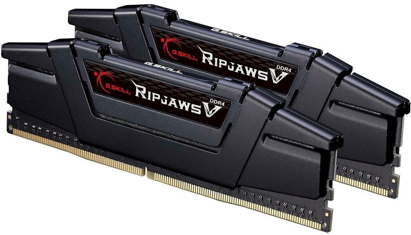 Оперативная память 32Gb DDR4 3200MHz G.Skill Ripjaws V (F4-3200C16D-32GVK) (2x16Gb KIT)