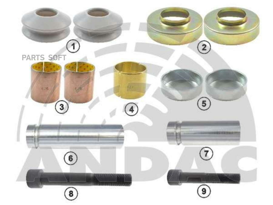 81020248 ANDAC [направляющие]