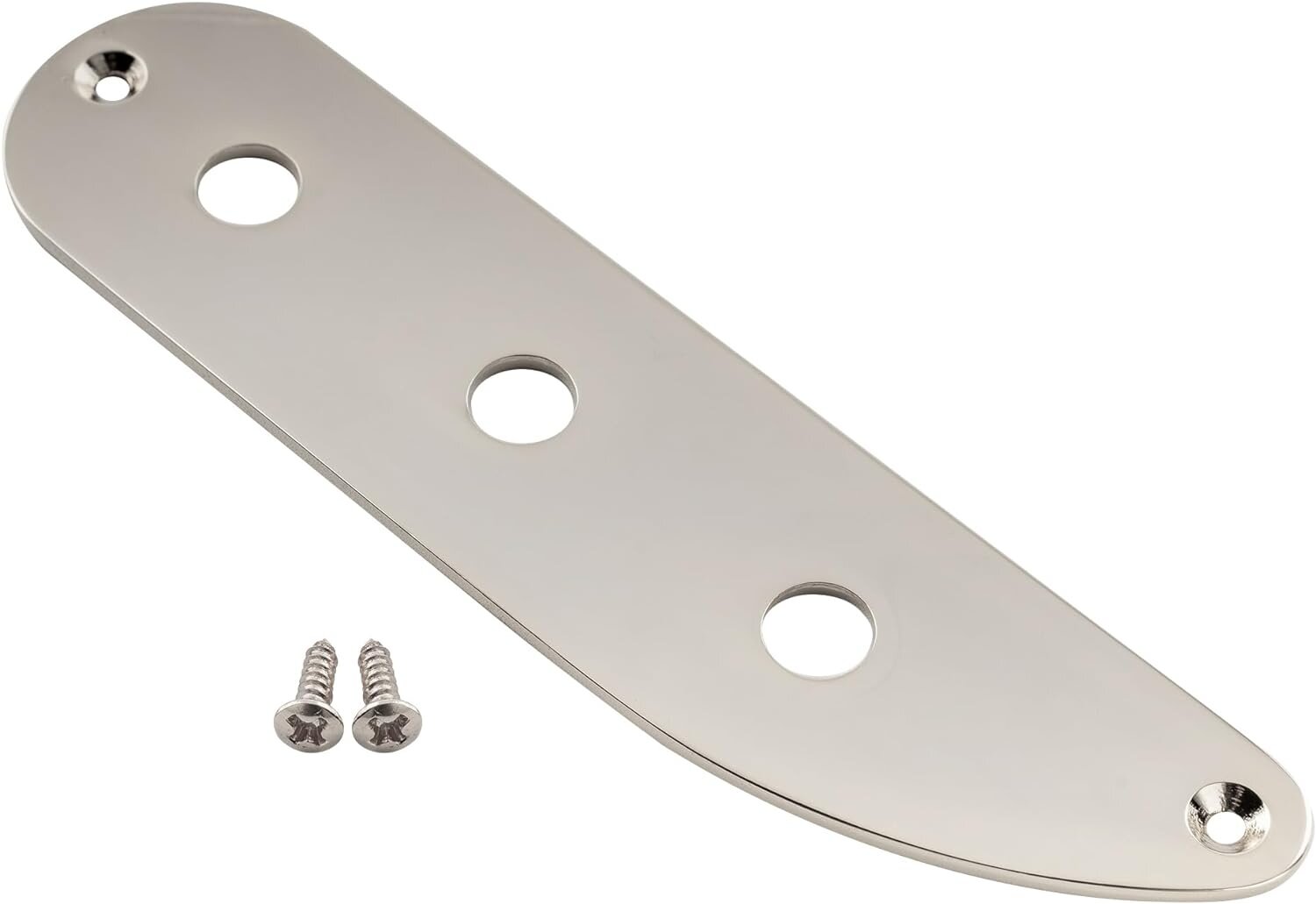 Панель для электроники Vintage PB/Tele Bass Style Musiclily MX2639NK, никель