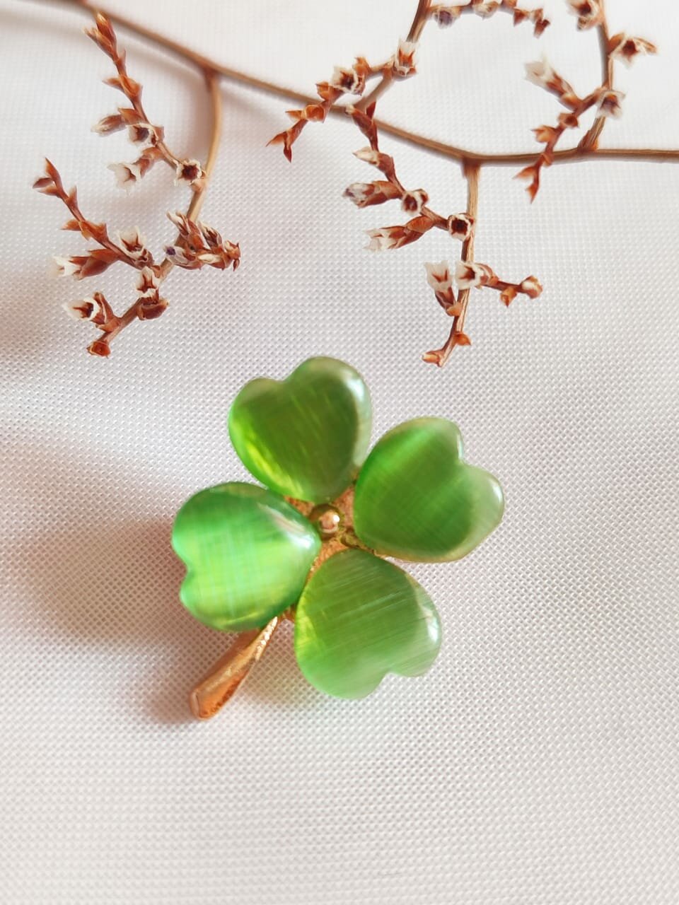 Славянский оберег, брошь, кошачий глаз синтетический