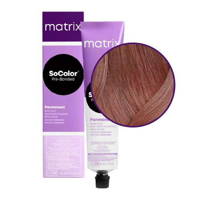 Краска для волос Matrix Coloring Hair SoColor Pre-Bonded, Перманентная краска для волос с бондером, 508M (508.8)