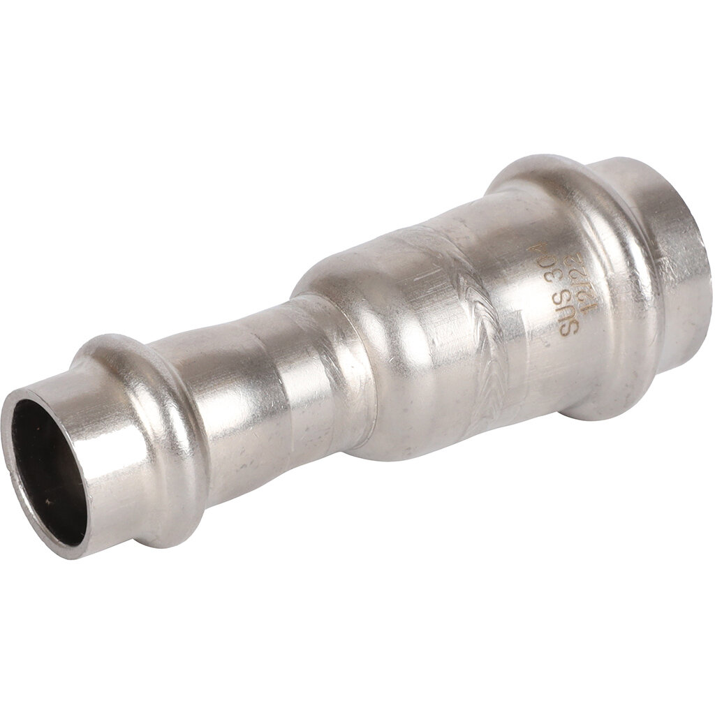 Муфта переходная под пресс 22 x 15 мм, из нержавеющей стали ROMMER