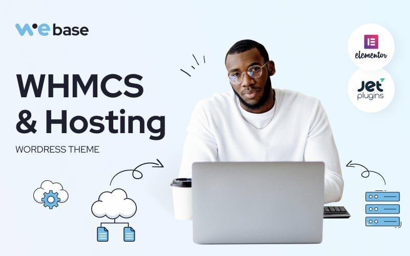 Подарочный сертификат на Шаблон для сайта Вордпресс с демоконтентом Webase - WHMCS & Hosting Theme WordPress